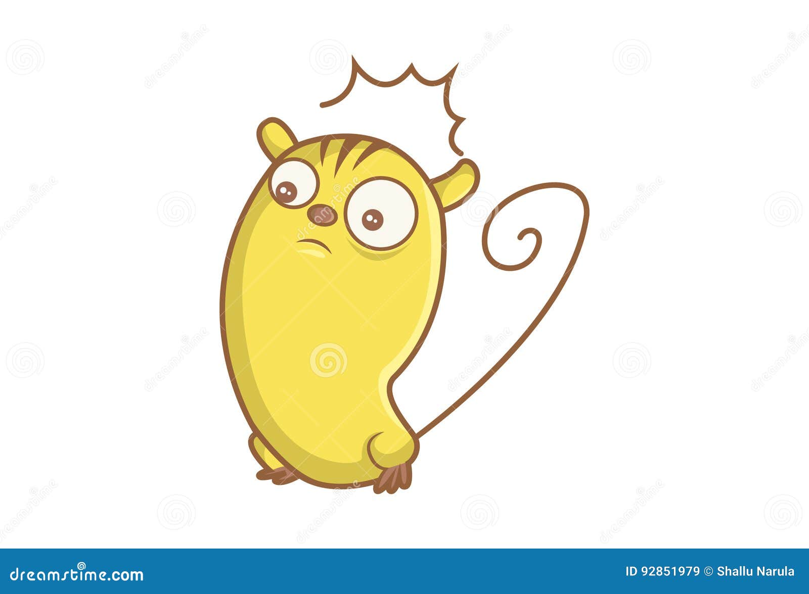 Cute Rat stock illustration. Illustration of graphic - 92851979