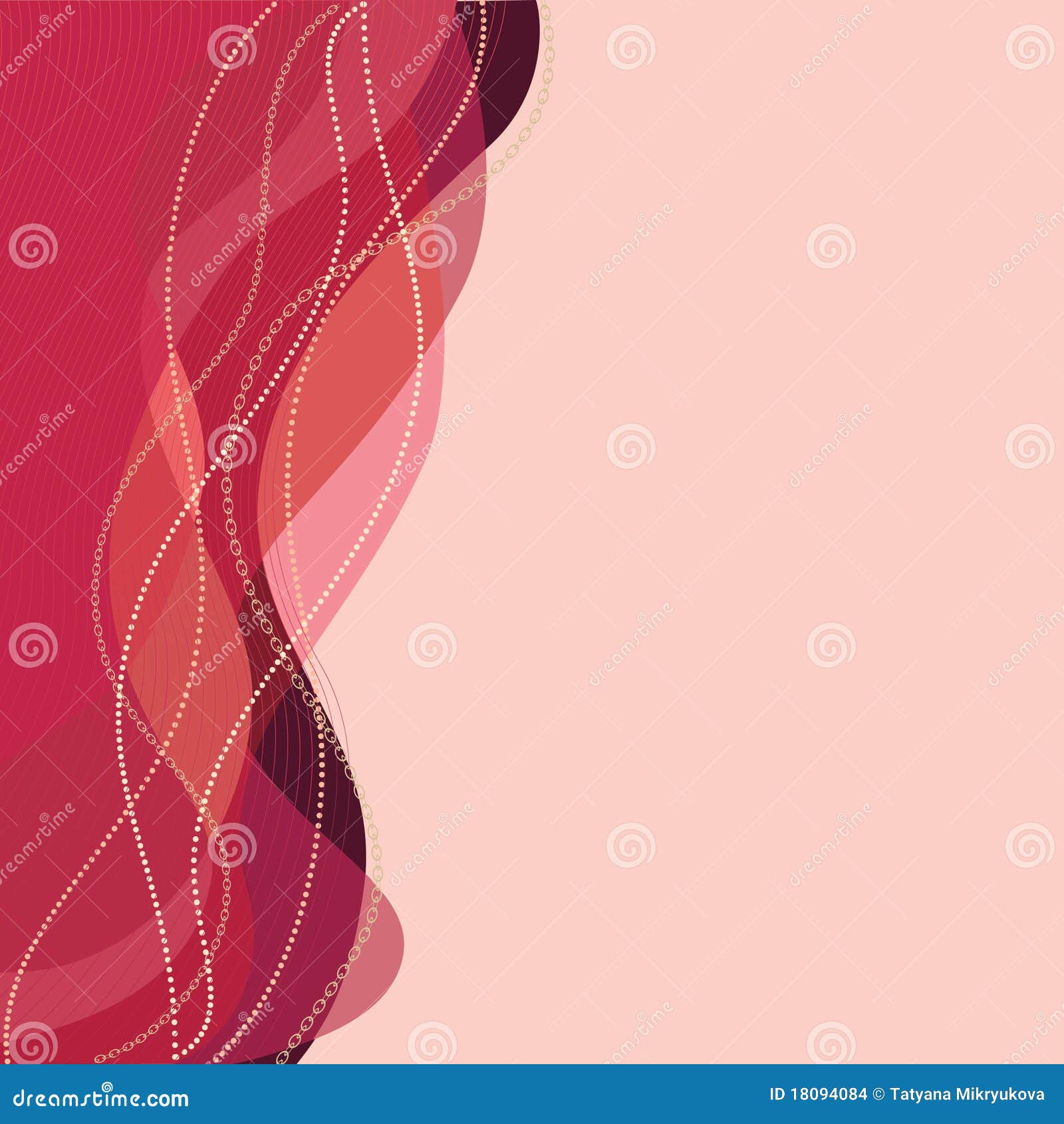 Cute Red Background Vector Illustration | CartoonDealer.com #18094084