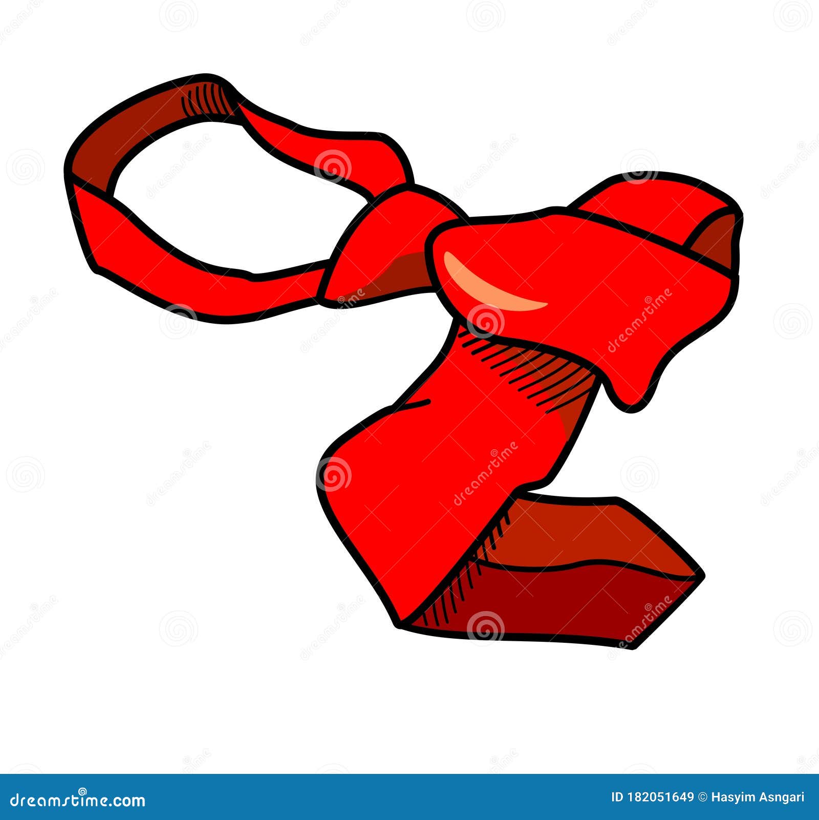 Cute Red Tie Hand Drawn Sketch Vector Stock Vector - Illustration of ... Cute Red Tie Hand Drawn Sketch Vector Stock Vector - Illustration of ...