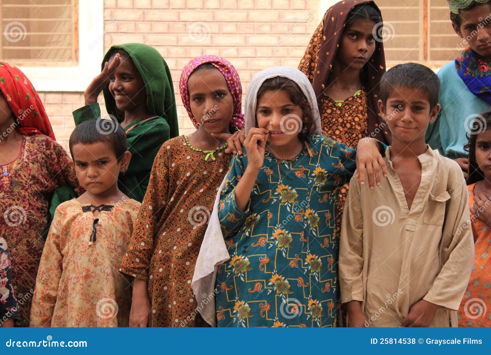Cute Refugee Children in Pakistan Editorial Stock Photo - Image of camp ...