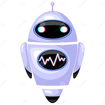 Robot Android Humanoid Cartoon Character Stock Vector - Illustration of ...