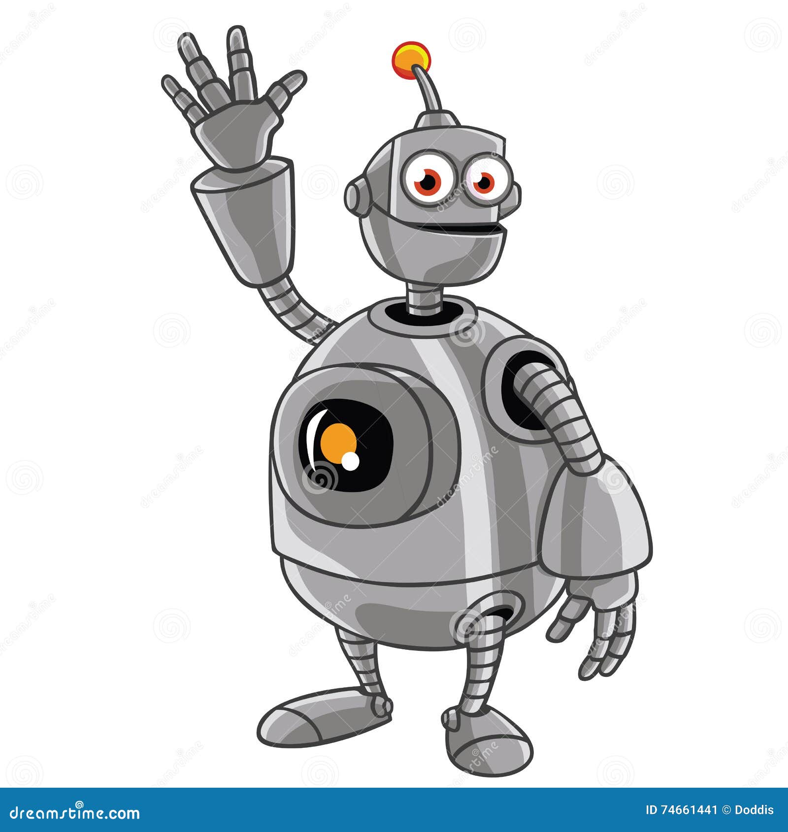 AI Robot Cartoon | CartoonDealer.com #156049033