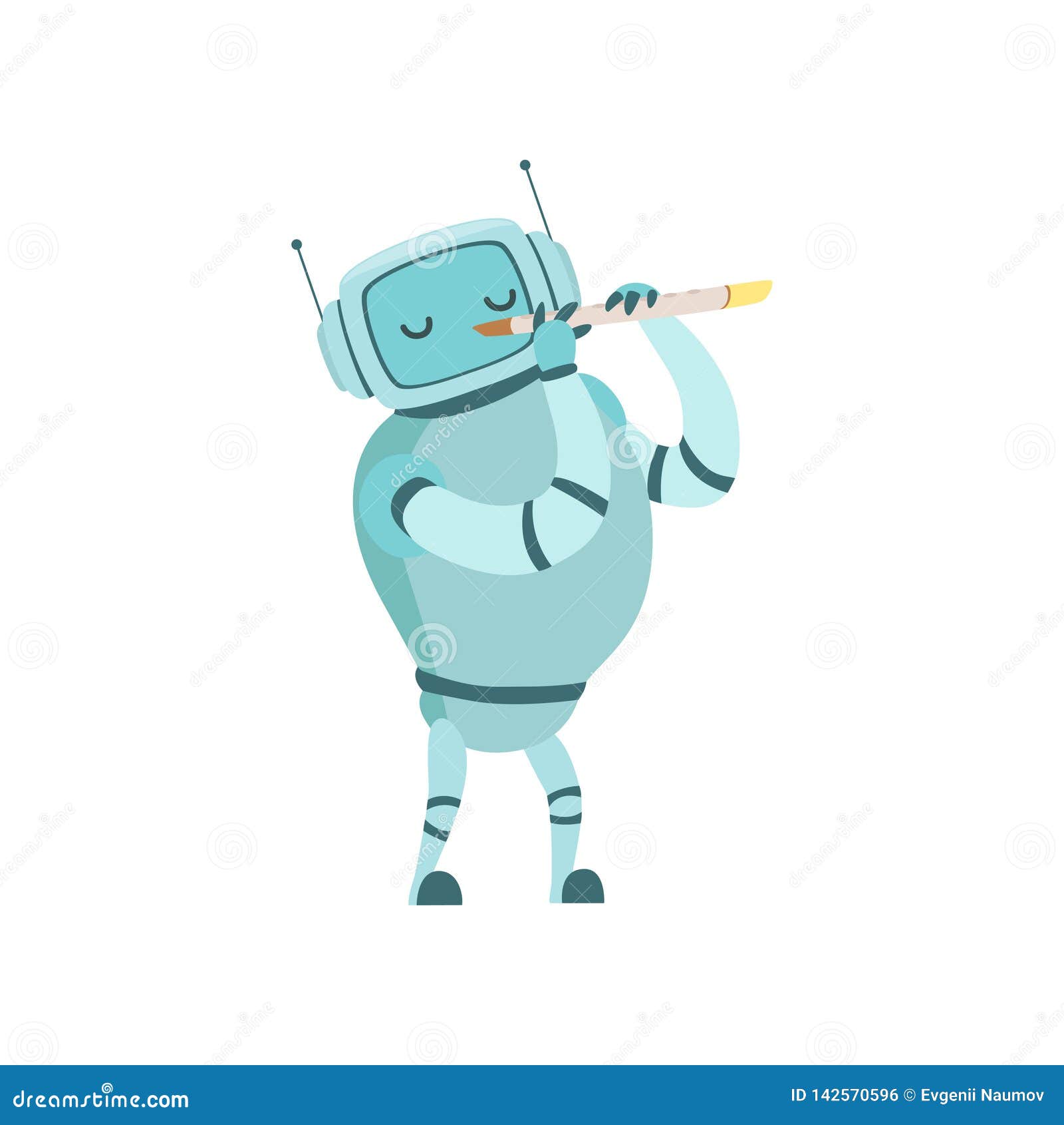 Boy Playing Flute, Talented Young Flutist Character Playing Musical ... Boy Playing Flute, Talented Young Flutist Character Playing Musical ...