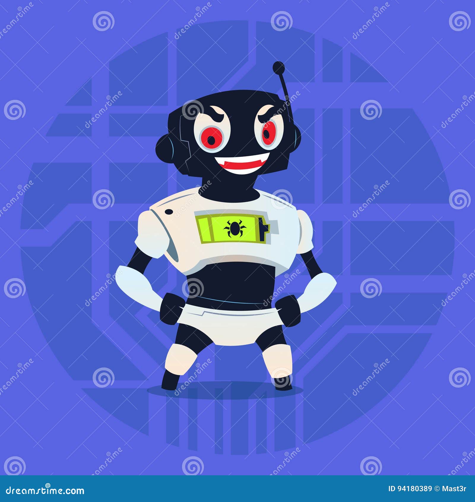 Ninja Mask Icon, Icon Cartoon Vector Illustration | CartoonDealer.com ...