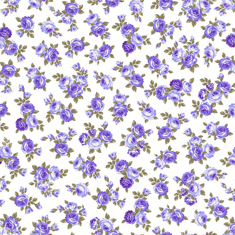 Cute Rose Pattern Perfect for Textile Patterns, Stock Vector ...