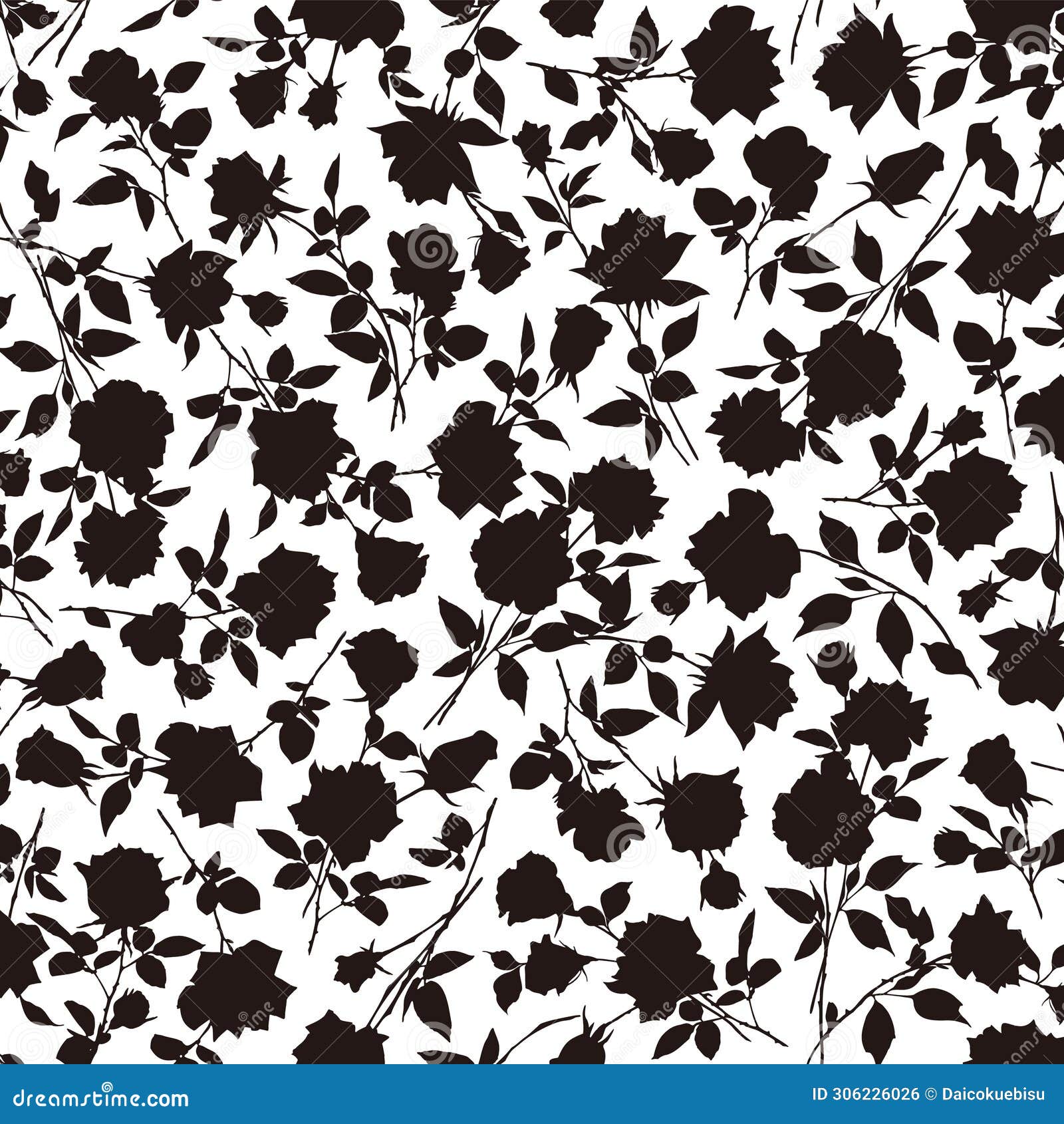 Cute Rose Pattern Perfect for Textile Patterns, Stock Vector ...