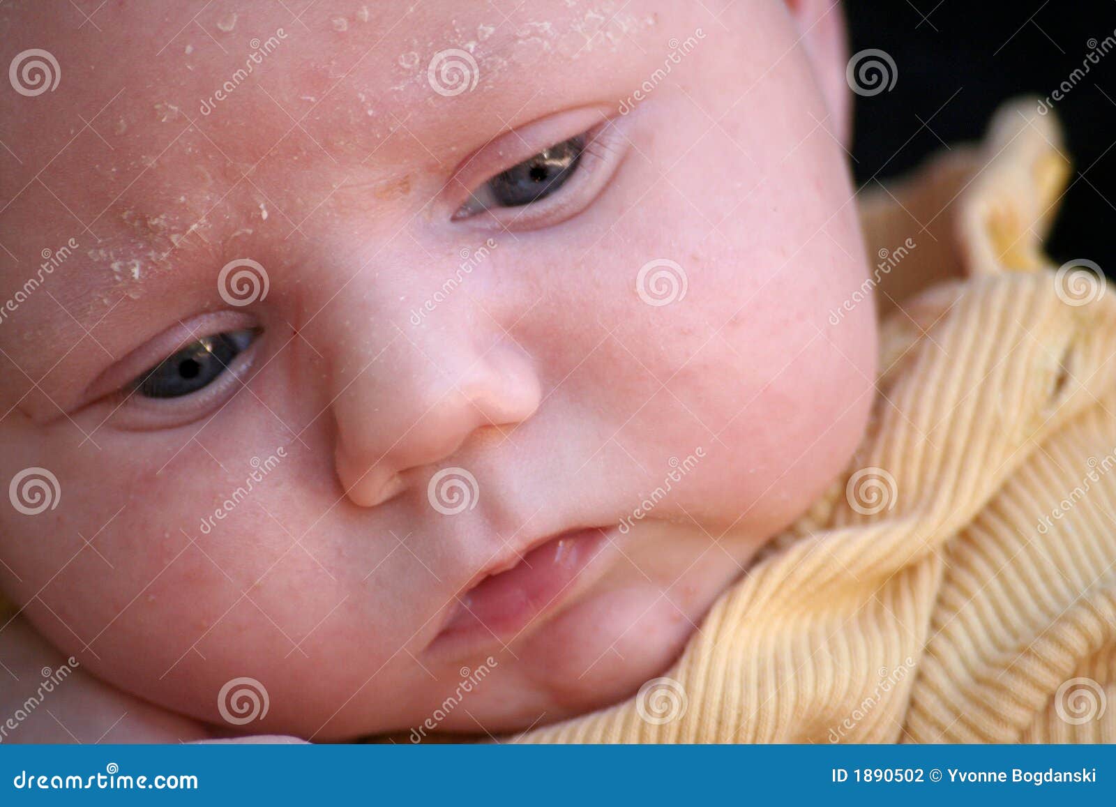 Cute sad Infant stock photo. Image of male, face, shot - 1890502