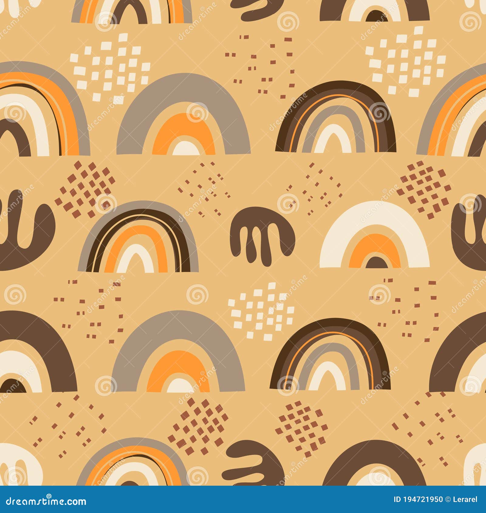 Yellow Rainbow Ball Background Vector Illustration | CartoonDealer.com ...