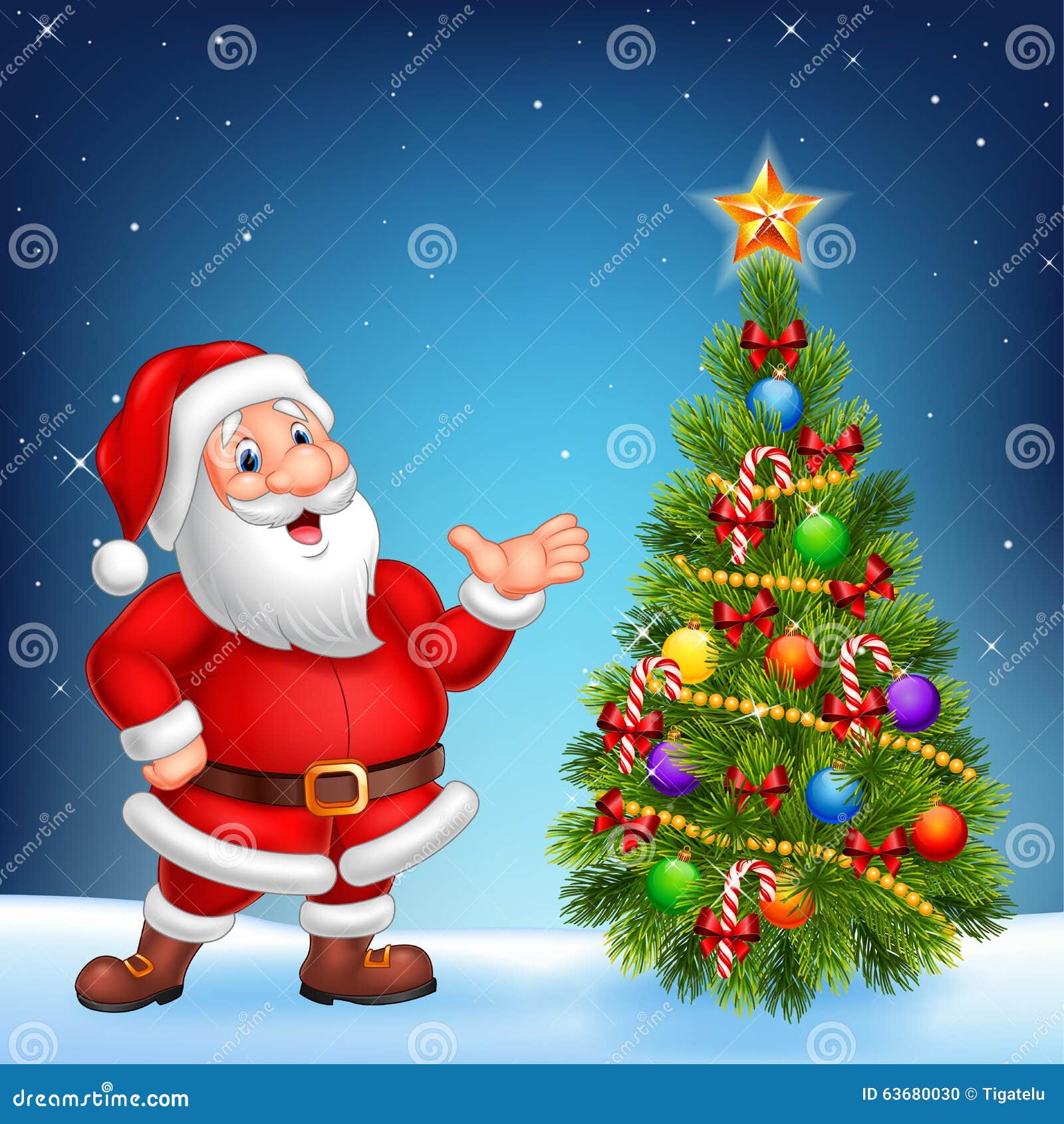 Cute Santa Claus Emoticon, Smiley, Emoji - Vector Illustration ...