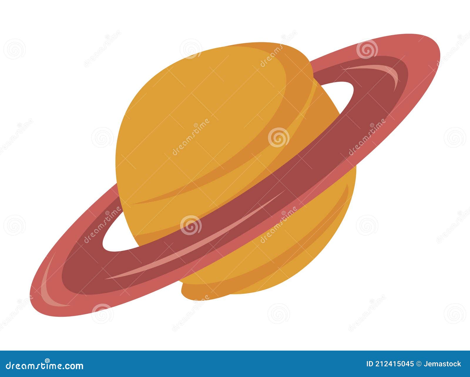 Cute saturn planet stock vector. Illustration of science - 212415045