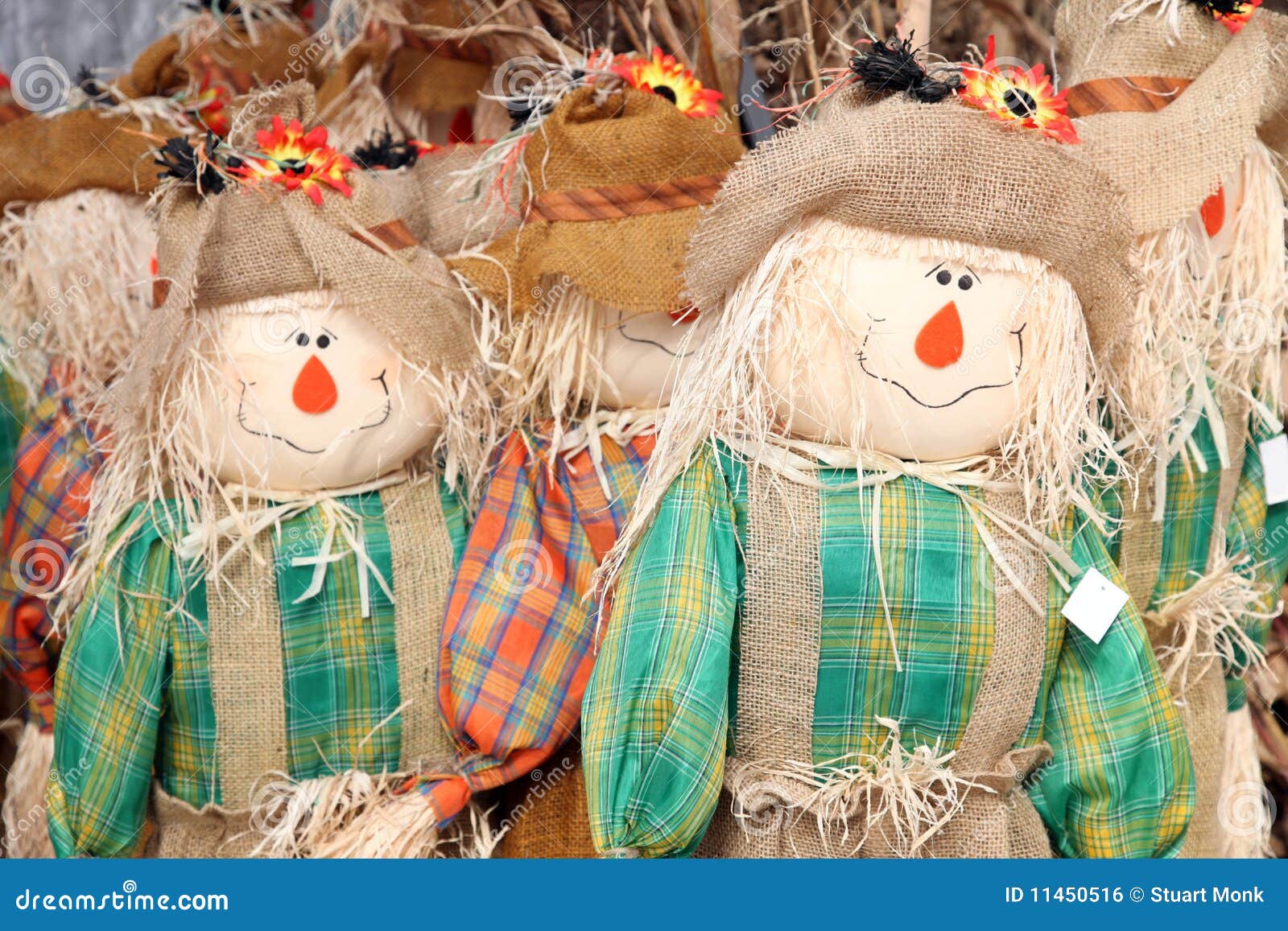 Cute scarecrow stock photo. Image of figurine, cute, decor - 11450516