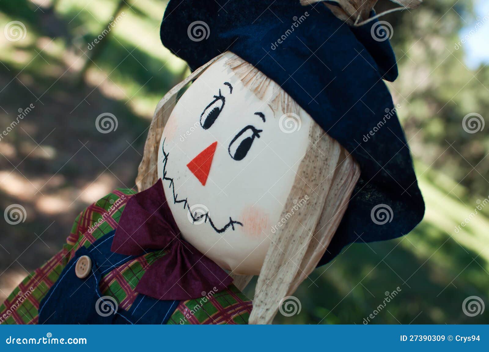 Cute Scarecrow stock image. Image of fall, thanksgiving - 27390309