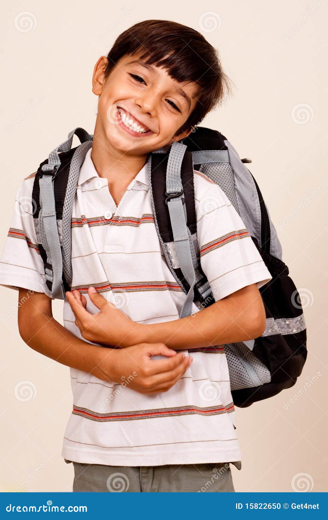Cute School Boy stock photo. Image of brain, caucasian - 15822650