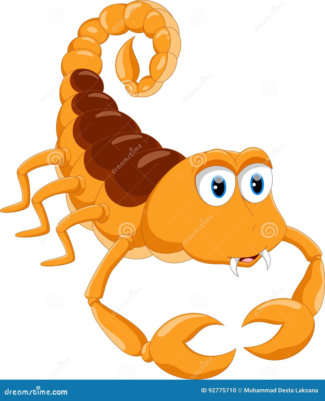 Cute Scorpion Clipart