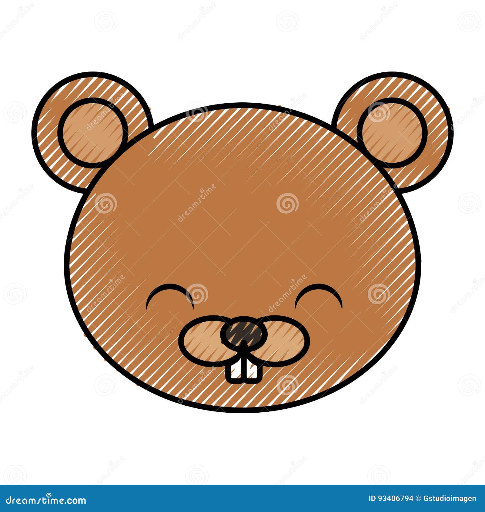 Scribble Safari Kid Cartoon | CartoonDealer.com #94054833