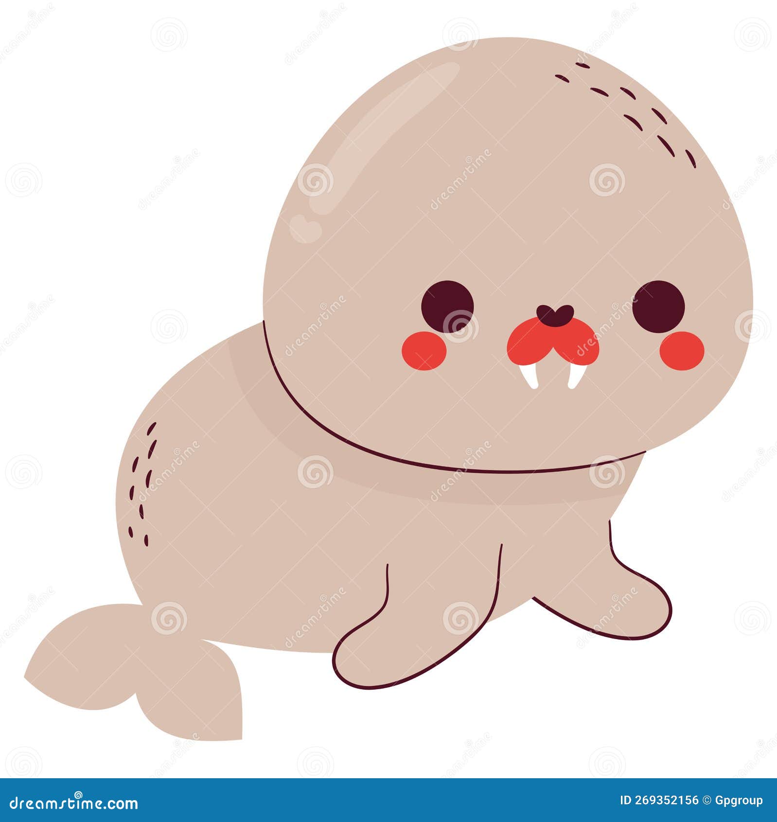 Chibi White Seal