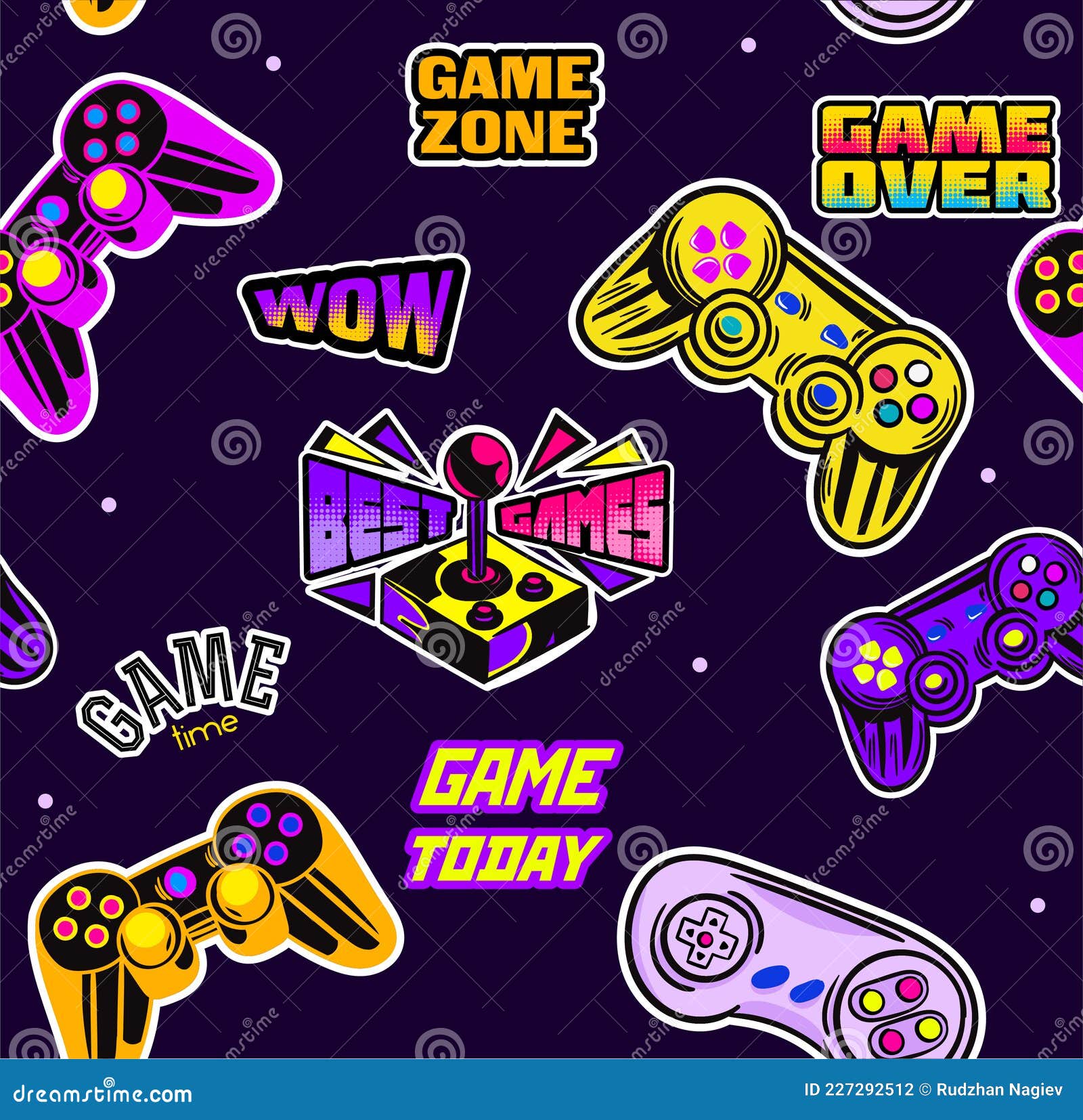 Gamer Aesthetics Stock Illustrations – 31 Gamer Aesthetics Stock ...