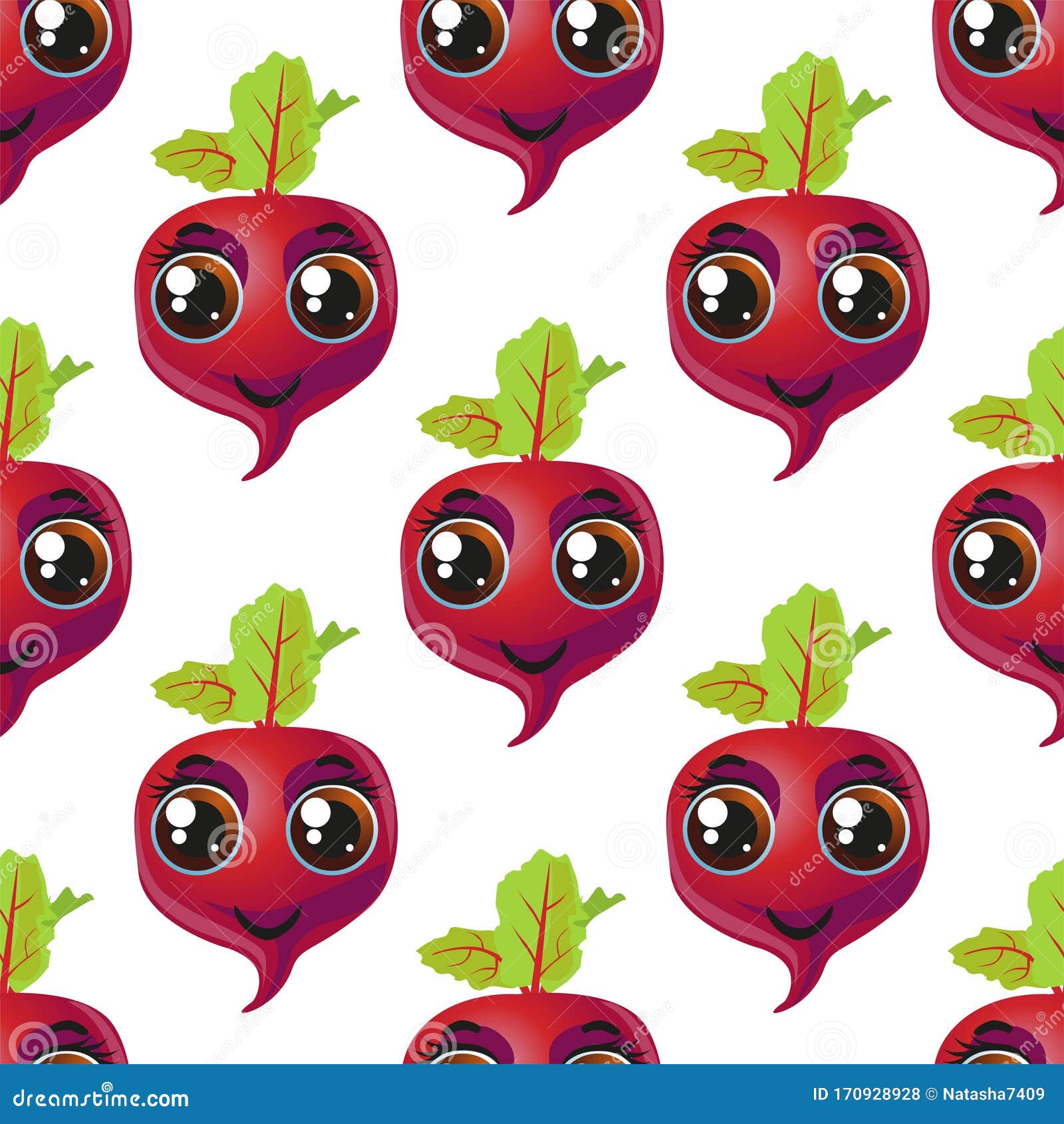 Cute Seamless Pattern with Cartoon Emoji Beetroot Stock Vector ... Cute Seamless Pattern with Cartoon Emoji Beetroot Stock Vector ...