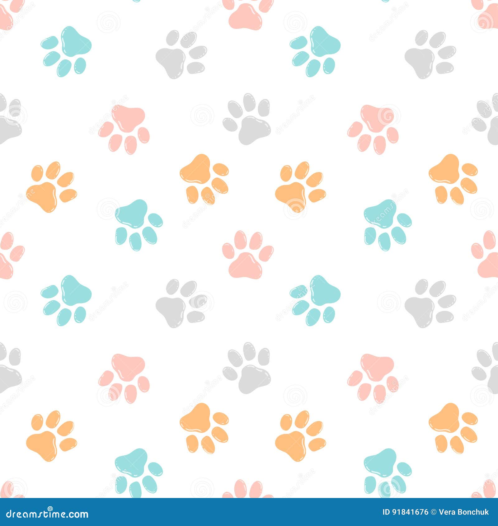 Cute Paw Print Backgrounds