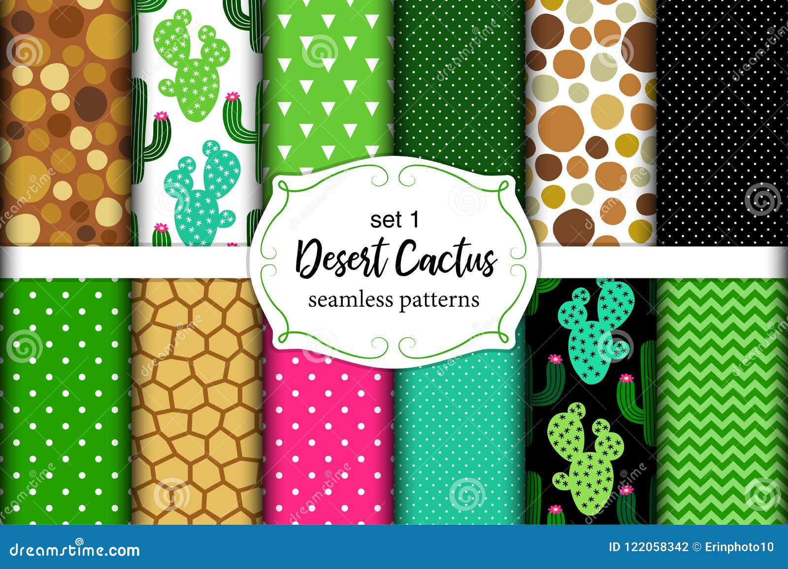 Cactus Patterns Stock Illustrations – 1,137 Cactus Patterns Stock ...