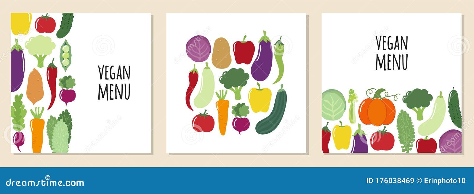 Menu Backgrounds With Coffee Beans And Cups - Vector Light Beige Frames ...