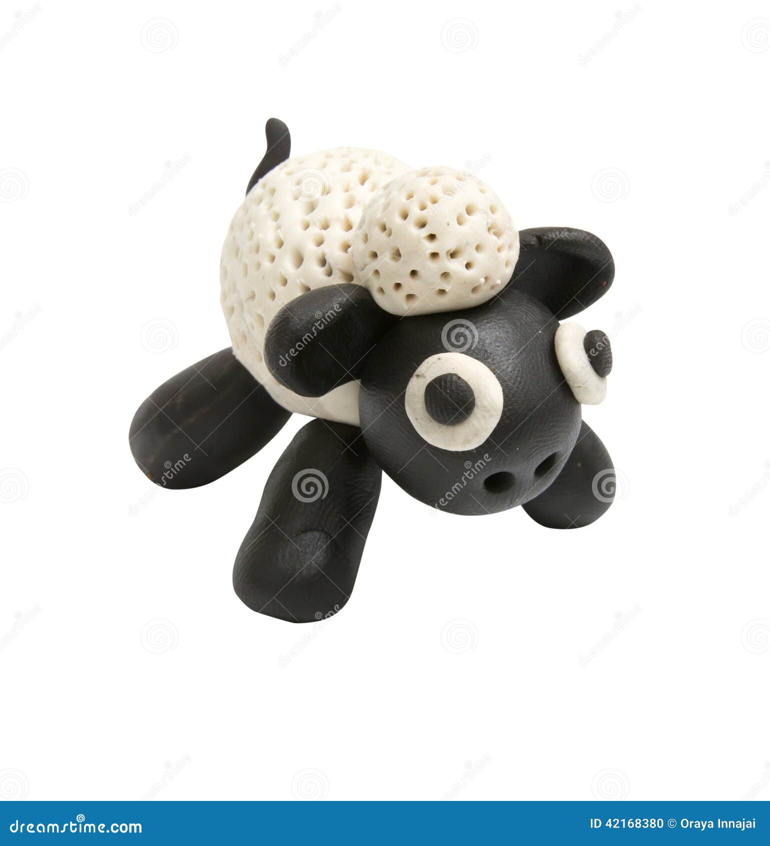 Cute sheep clay sculpting stock photo. Image of graphic - 42168380