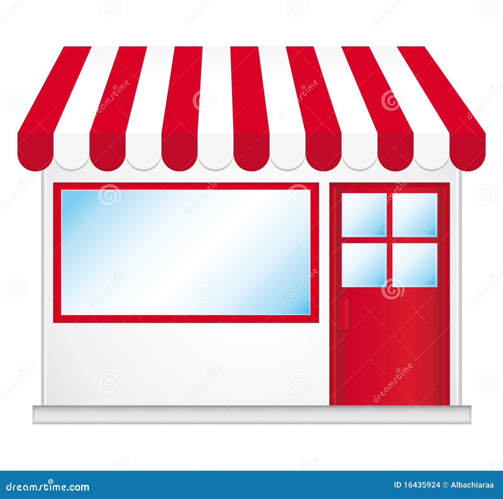 Cute shop icon stock vector. Illustration of isoalted - 16435924