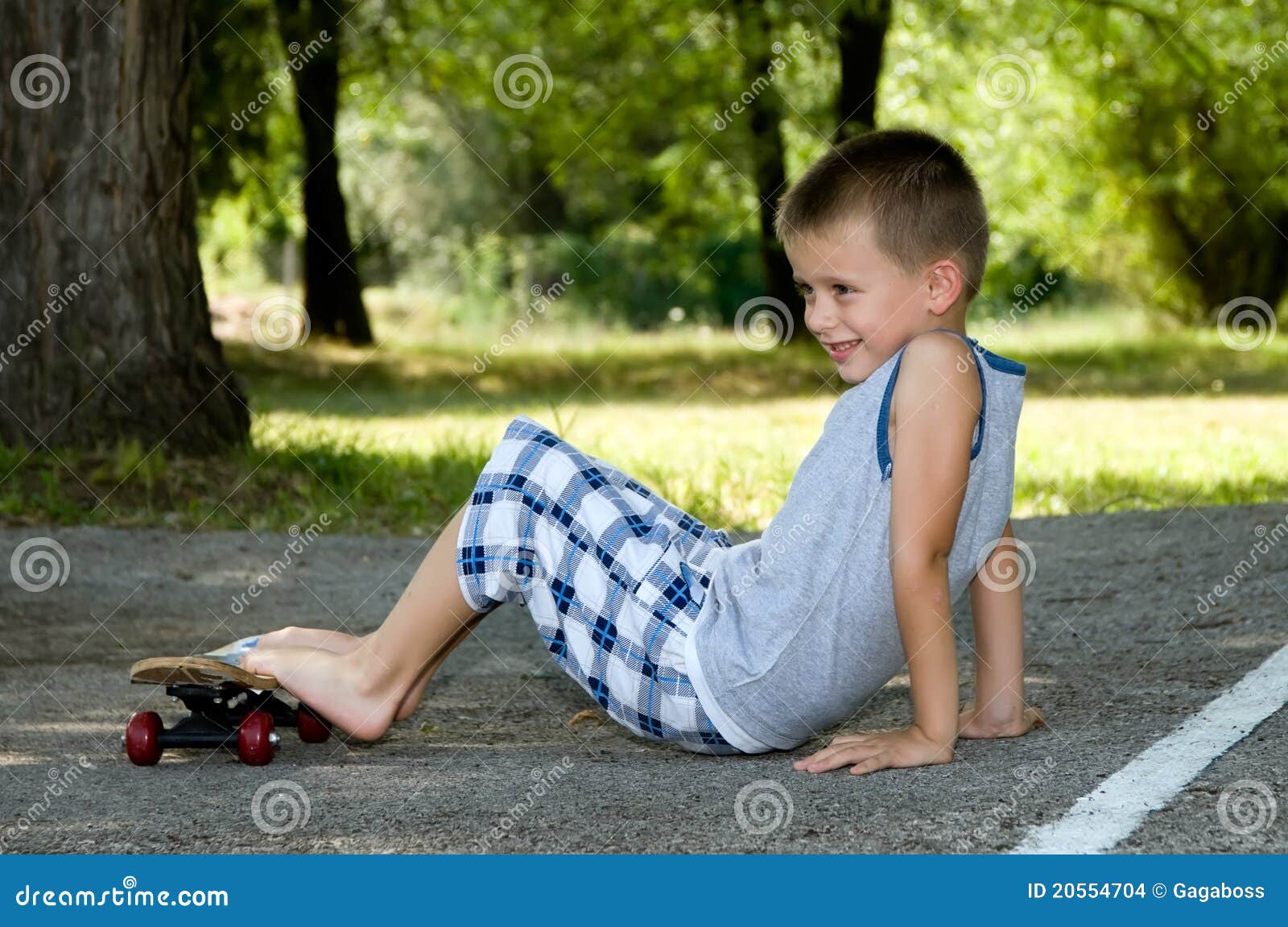 Cute skater boy stock photo. Image of skateboarding, childhood - 20554704