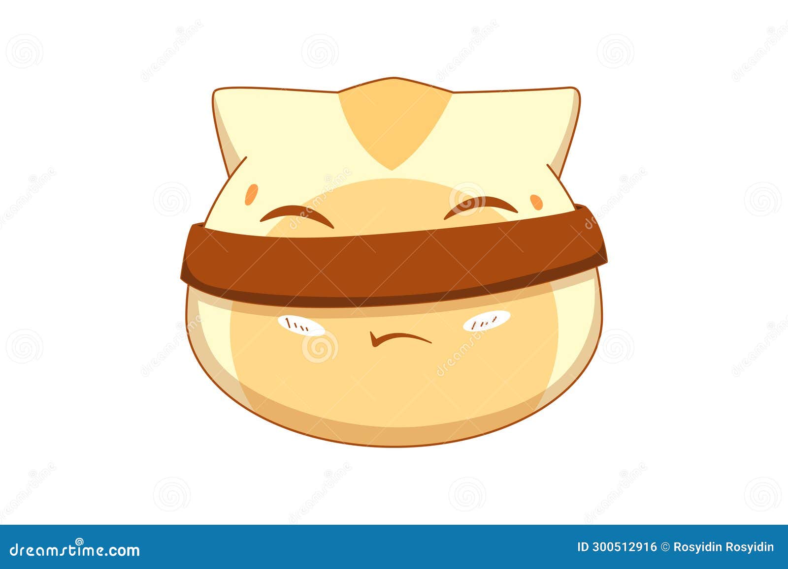 Cute Slime Character Design Illustration Stock Vector - Illustration of ...