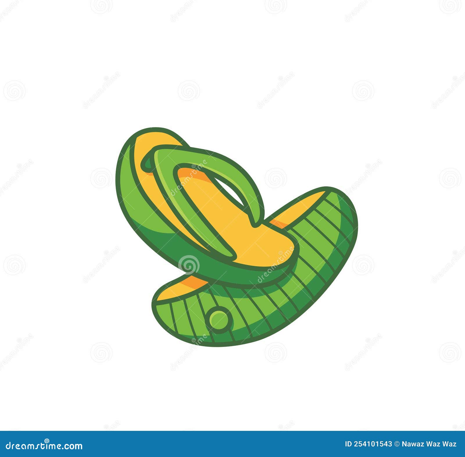 Cute Slippers Pair Icon Premium Logo Vector Stock Illustration ...