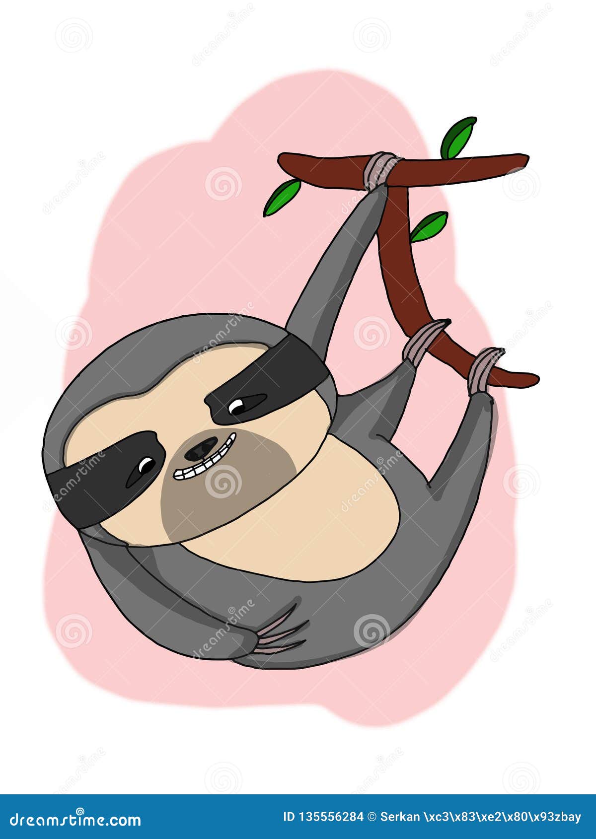 Cute Sloth Illustration Drawing Line Illustration Coloring Drawing Line ...