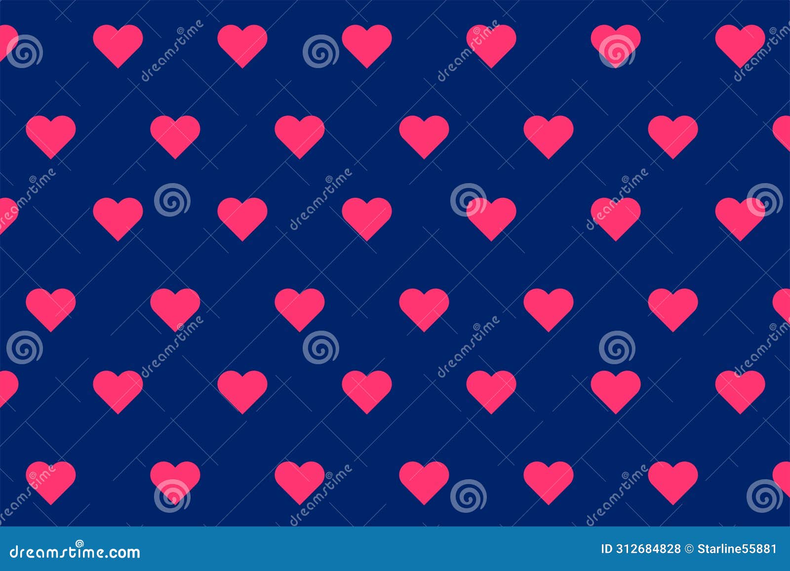 Cute Small Love Heart Pattern Backdrop for Textile Fabric Print Stock ...