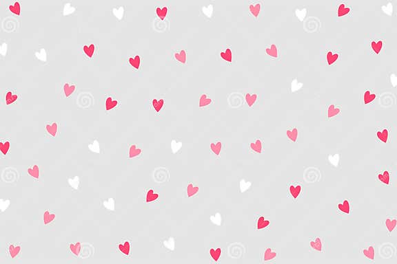 Cute Small Love Heart Pattern Backdrop for Wrapping Paper Print Stock ...