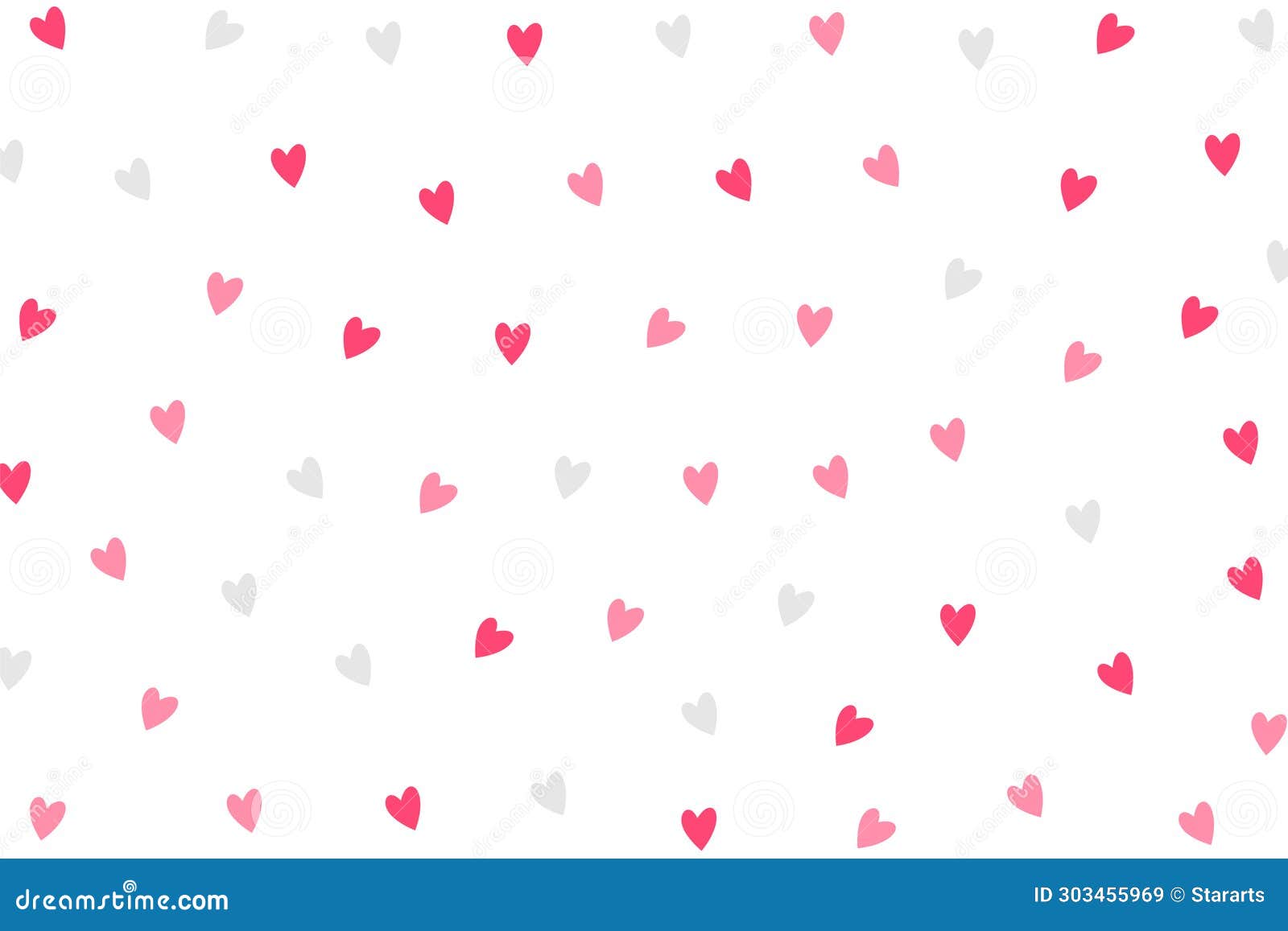 Cute Small Love Heart Pattern Wallpaper for Textile Fabric Print Stock ...