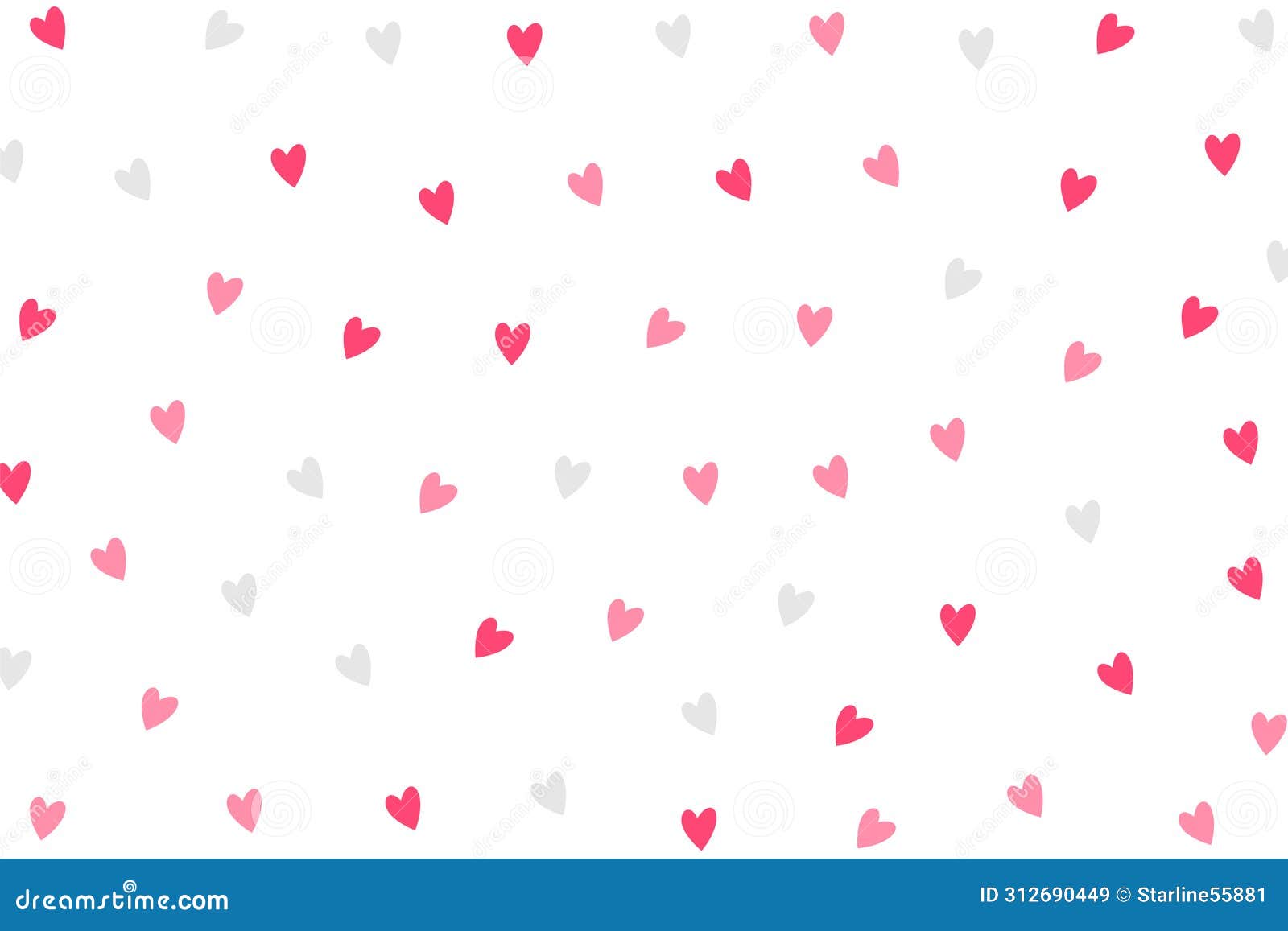 Cute Small Love Heart Pattern Wallpaper for Textile Fabric Print Stock ...