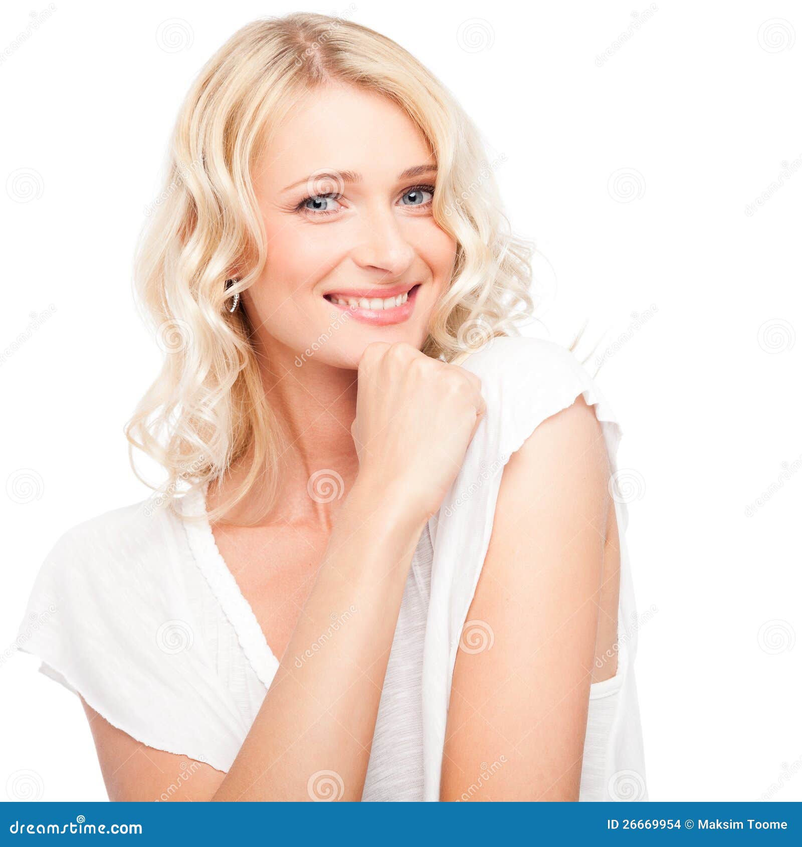 Cute smile stock photo. Image of human, beauty, model - 26669954