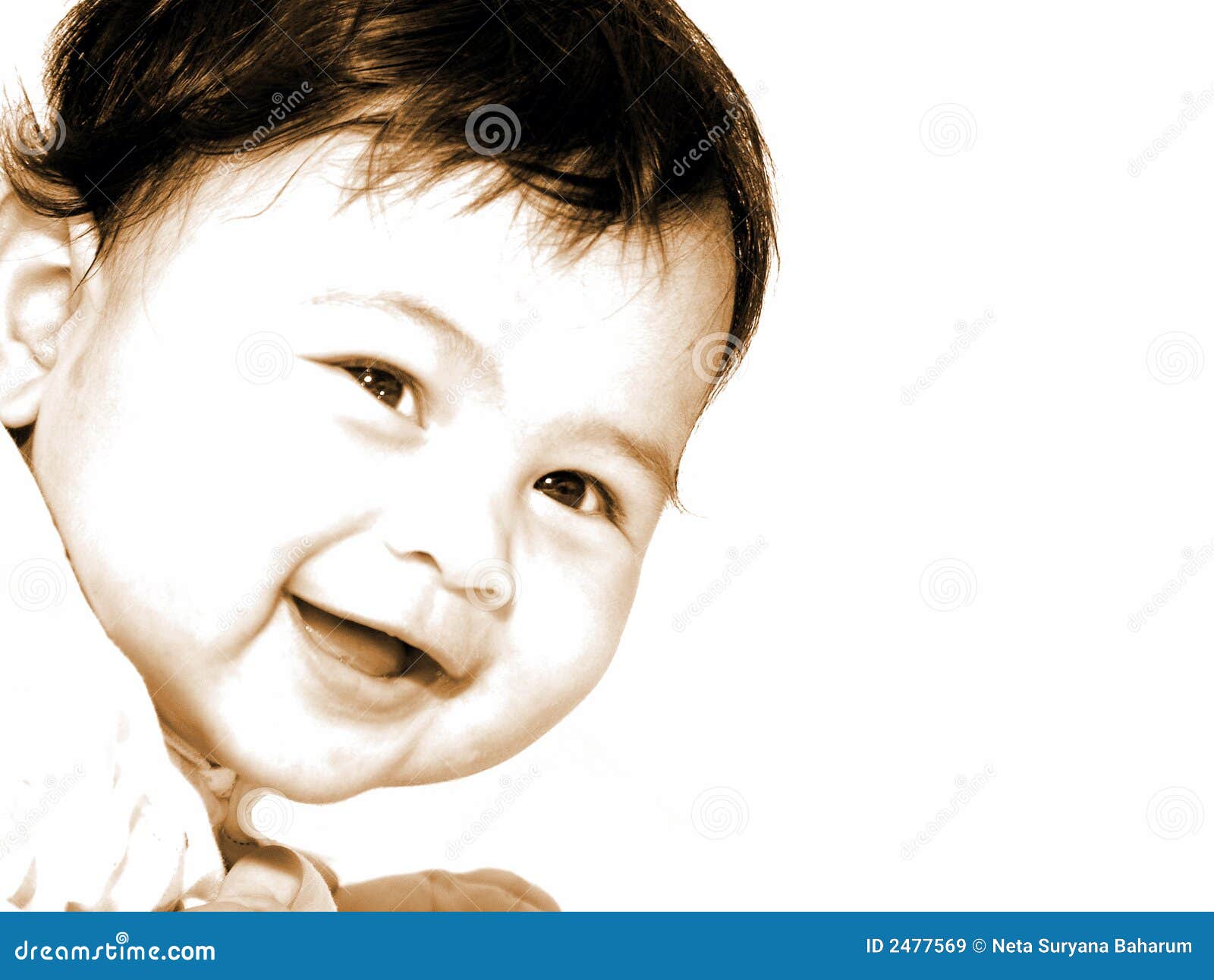 Cute smiling baby stock image. Image of smiling, infant - 2477569