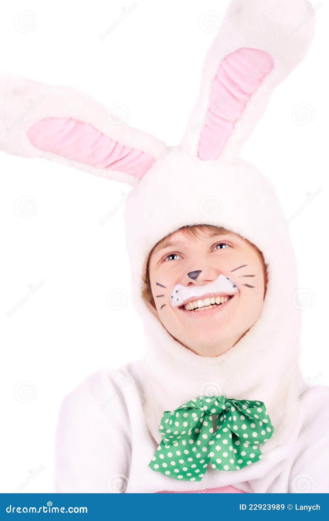 Cute smiling bunny stock image. Image of closeup, artistic - 22923989