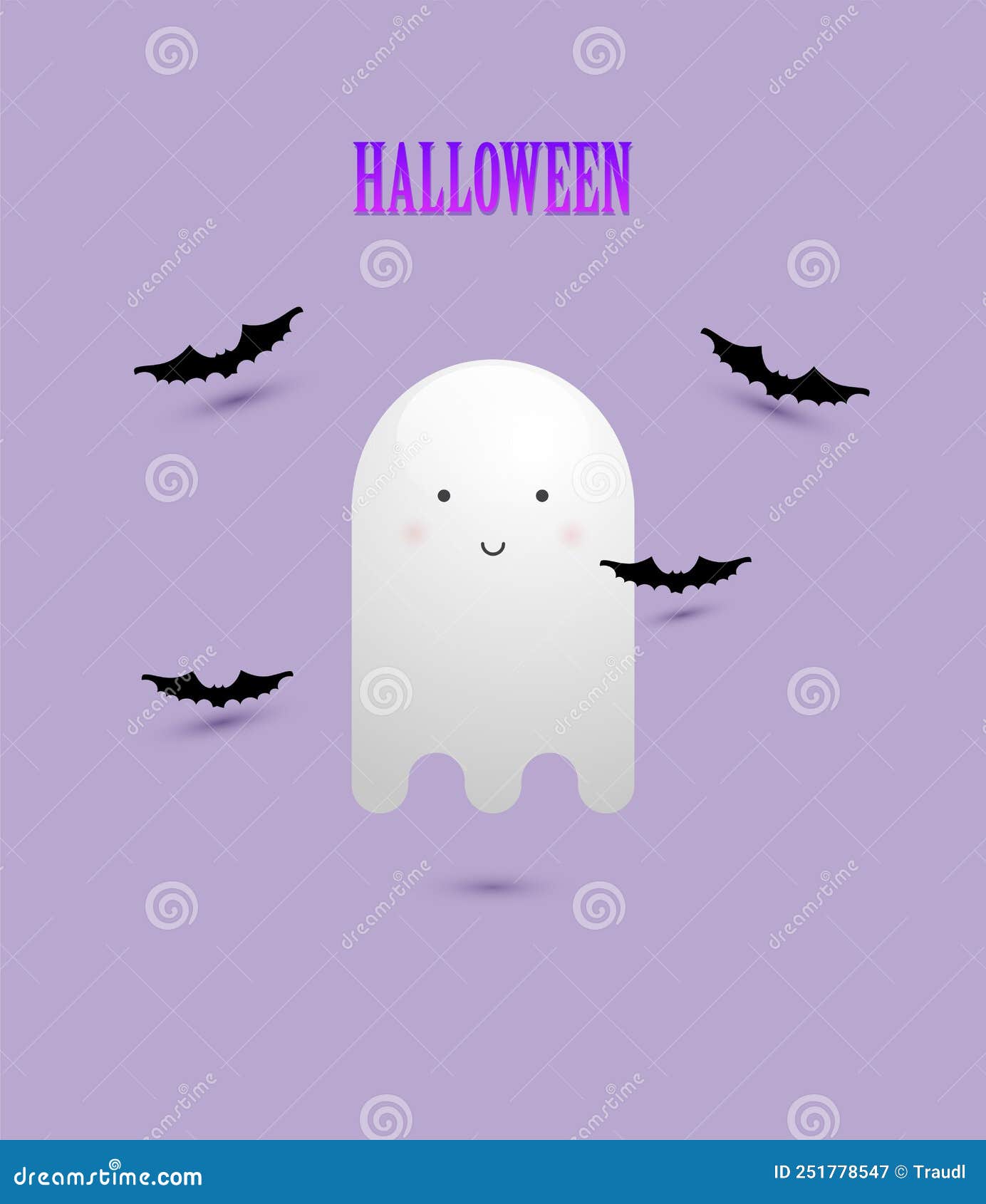 Smiling Ghost In An Old Tattered Sheet Isolated On Black Background ...