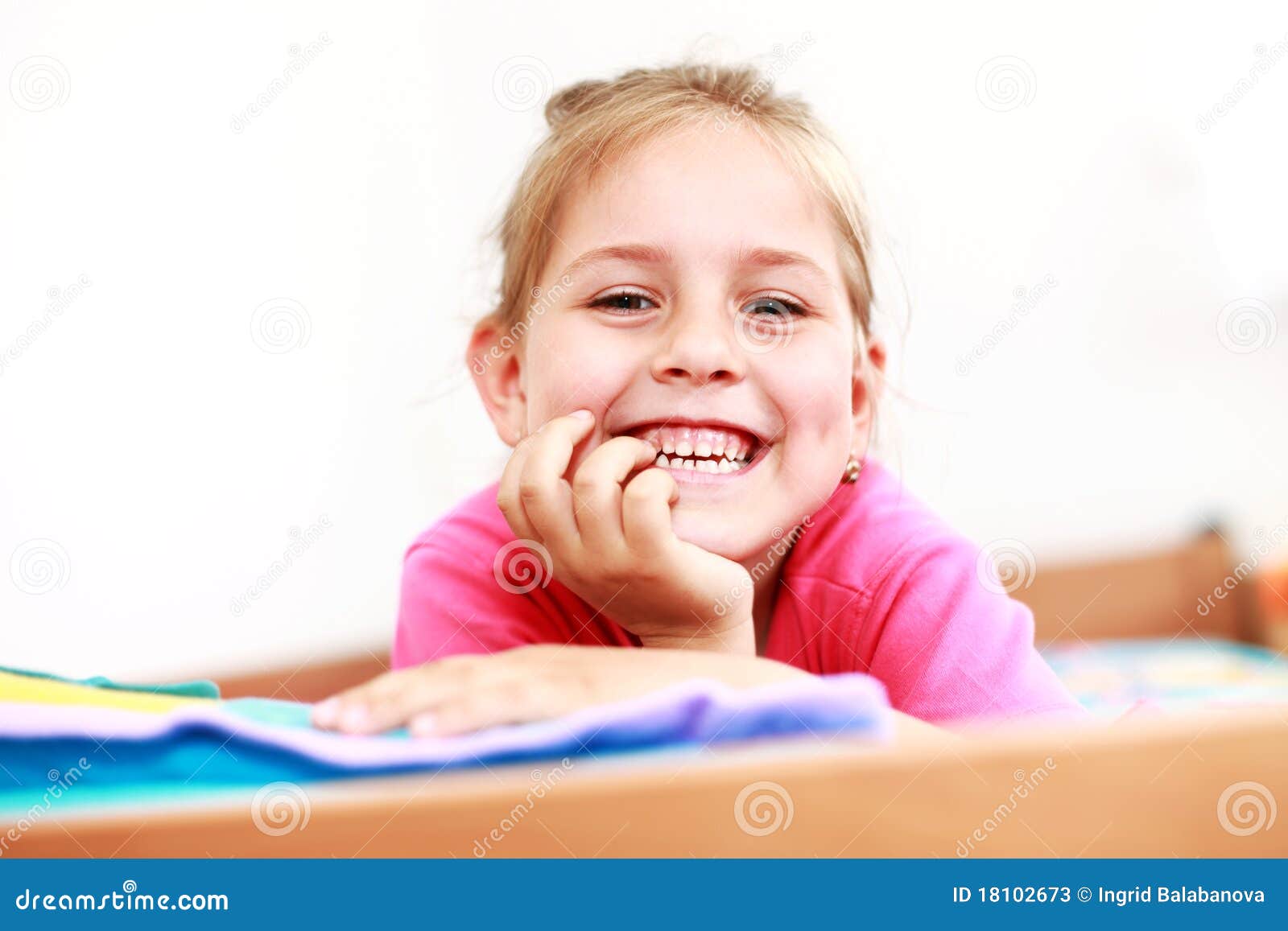 Cute smiling girl stock image. Image of families, emotion - 18102673
