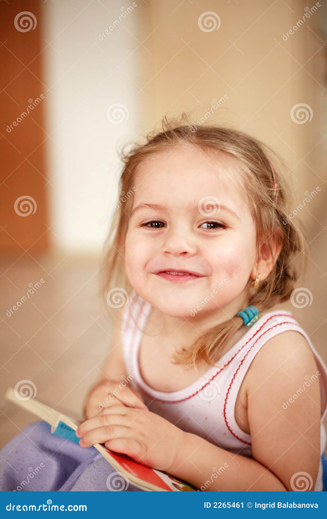 Cute smiling girl stock image. Image of felicity, laugh - 2265461