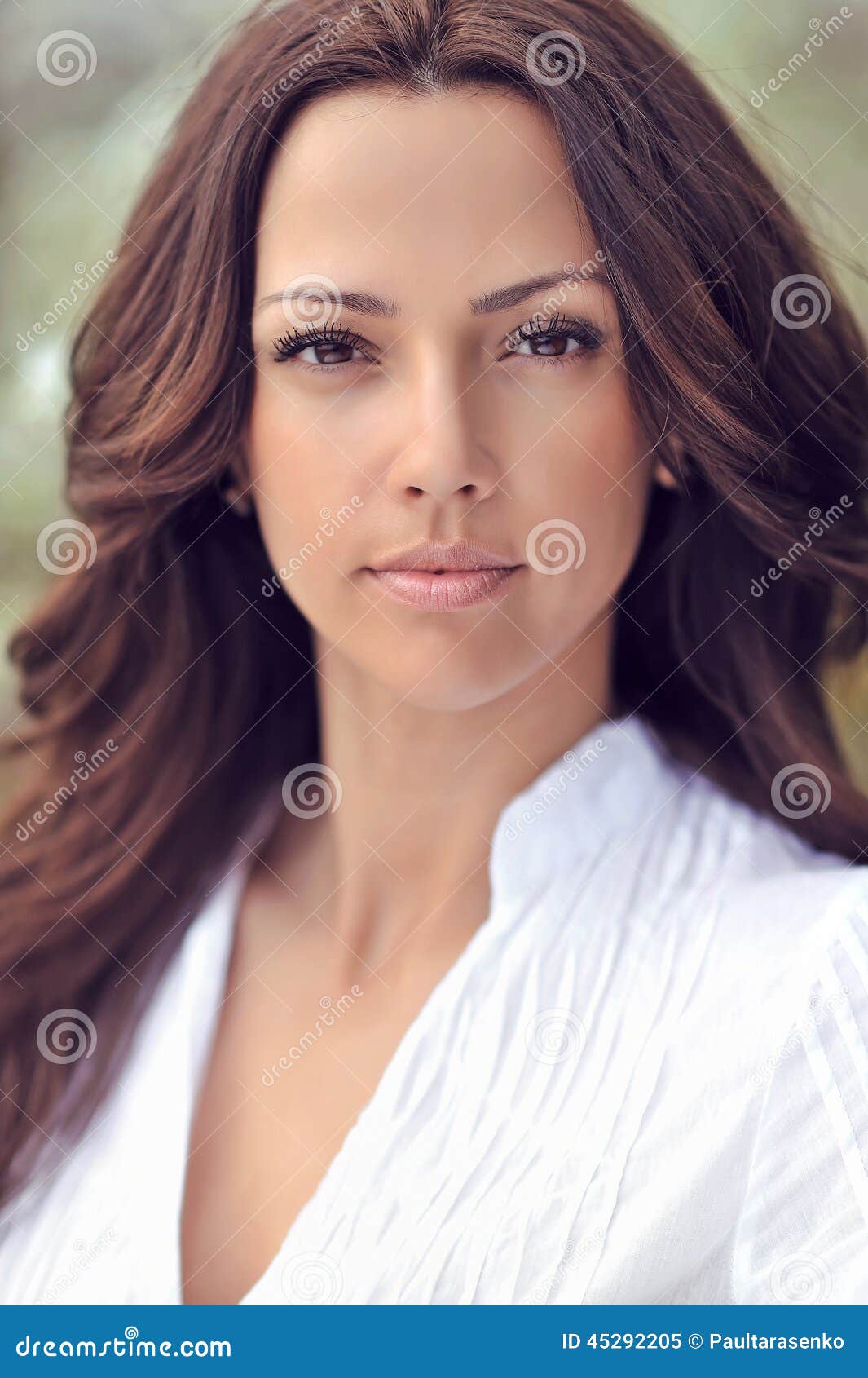 Cute Smiling Girl Looking at You Stock Image - Image of lovely, beauty ...