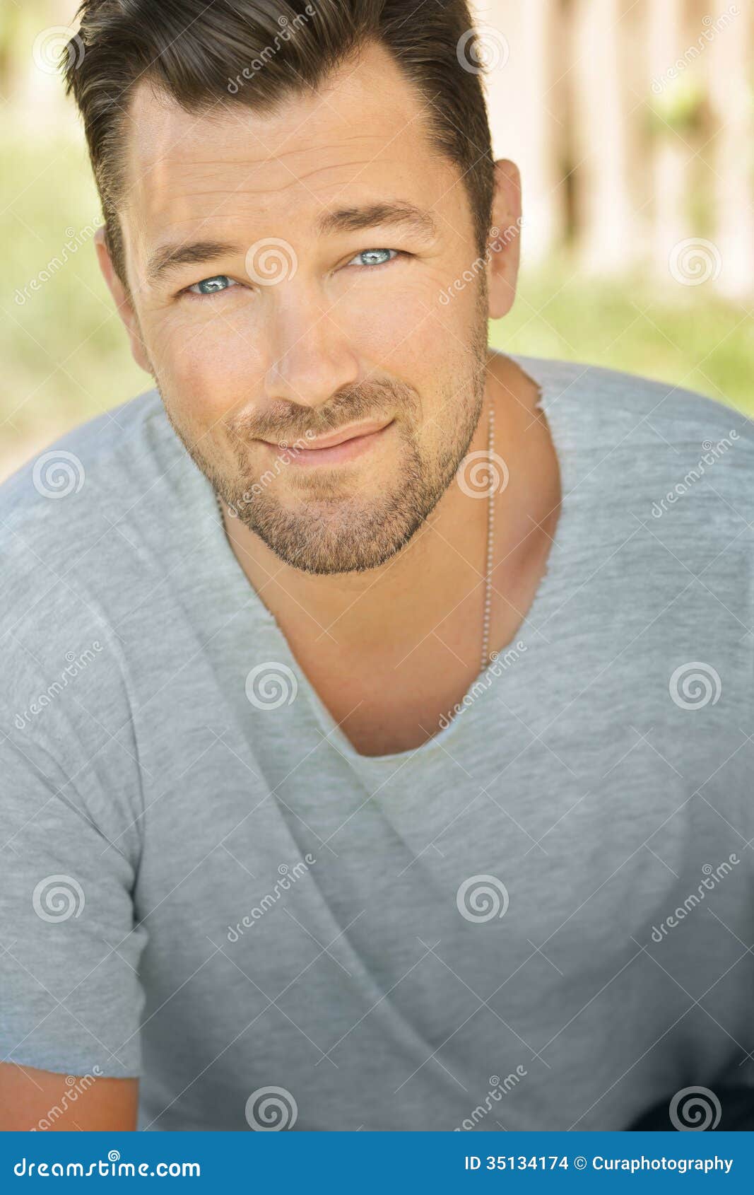 Cute smiling guy stock photo. Image of lifestyle, satisfied - 35134174