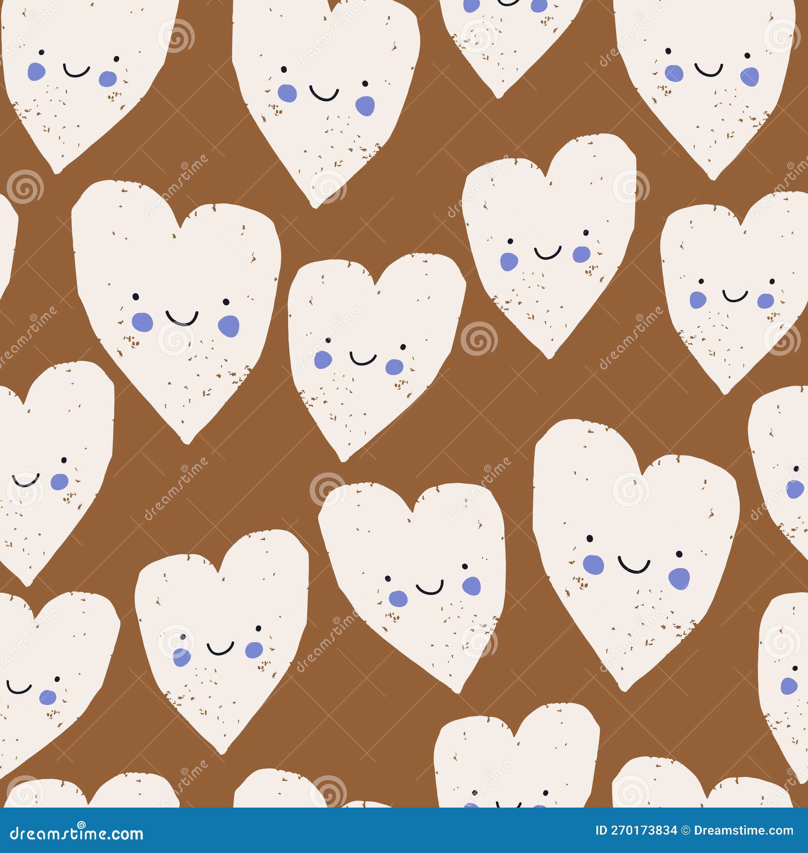 Smiling Hearts Holding Hands - Coloring Page Royalty-Free Stock Photo ...