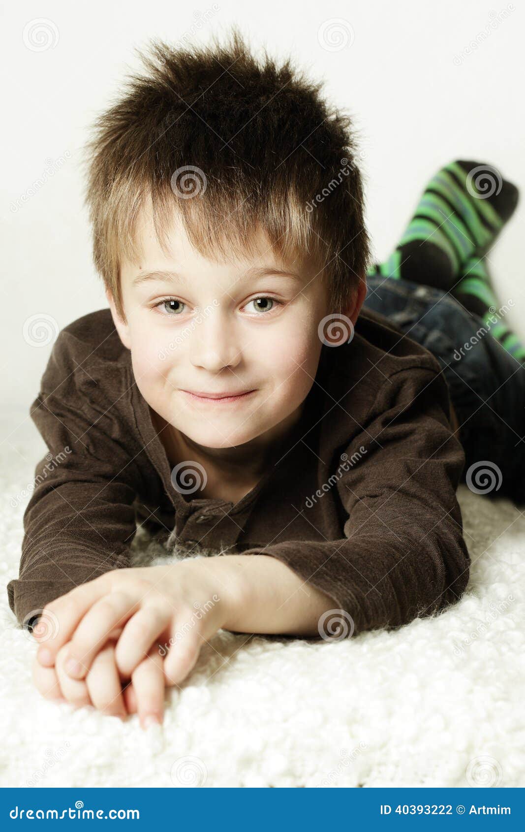 Cute smiling little boy stock photo. Image of children - 40393222