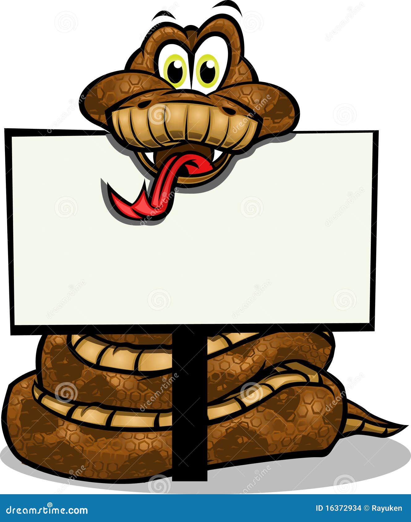 Snake Holding A Pungi Vector Illustration Graphic | CartoonDealer.com ...