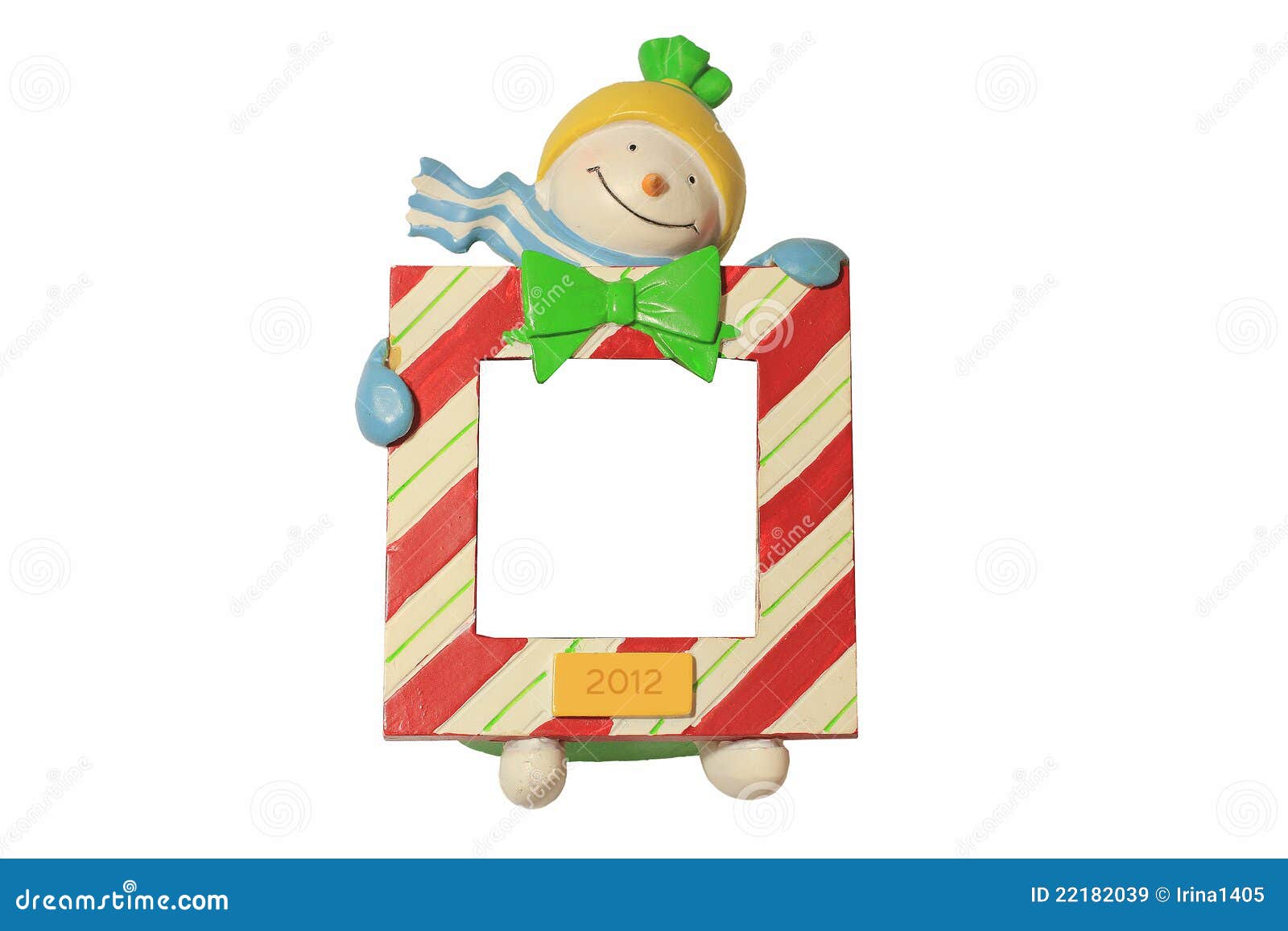 Cute Snowman that Keep Blank Sign Stock Illustration - Illustration of ...