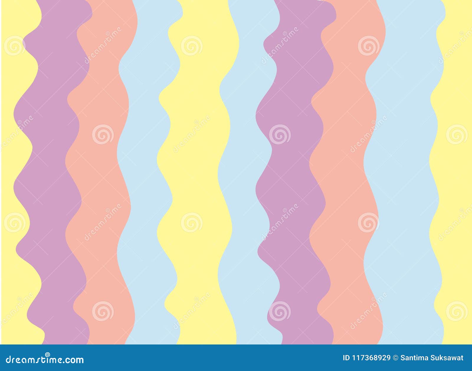 Cute Soft Rainbow Background Vector Illustration Stock Vector ...