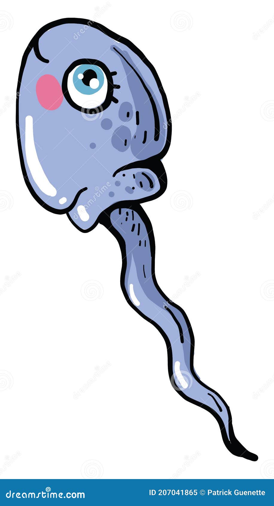 Cute Sperm, Illustration, Vector Stock Vector - Illustration of vector ...