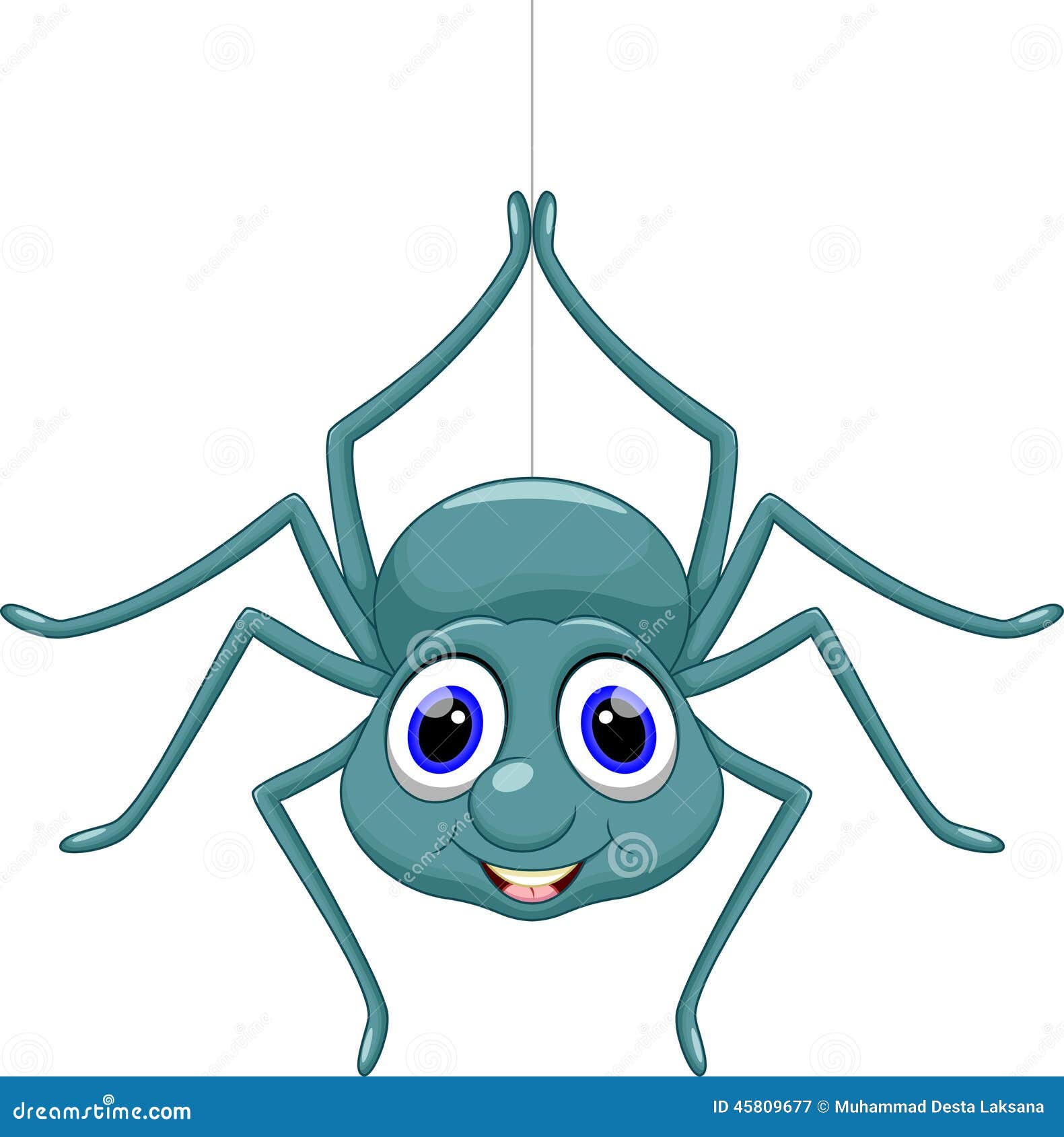 Spider Cartoon Illustration | CartoonDealer.com #11670832